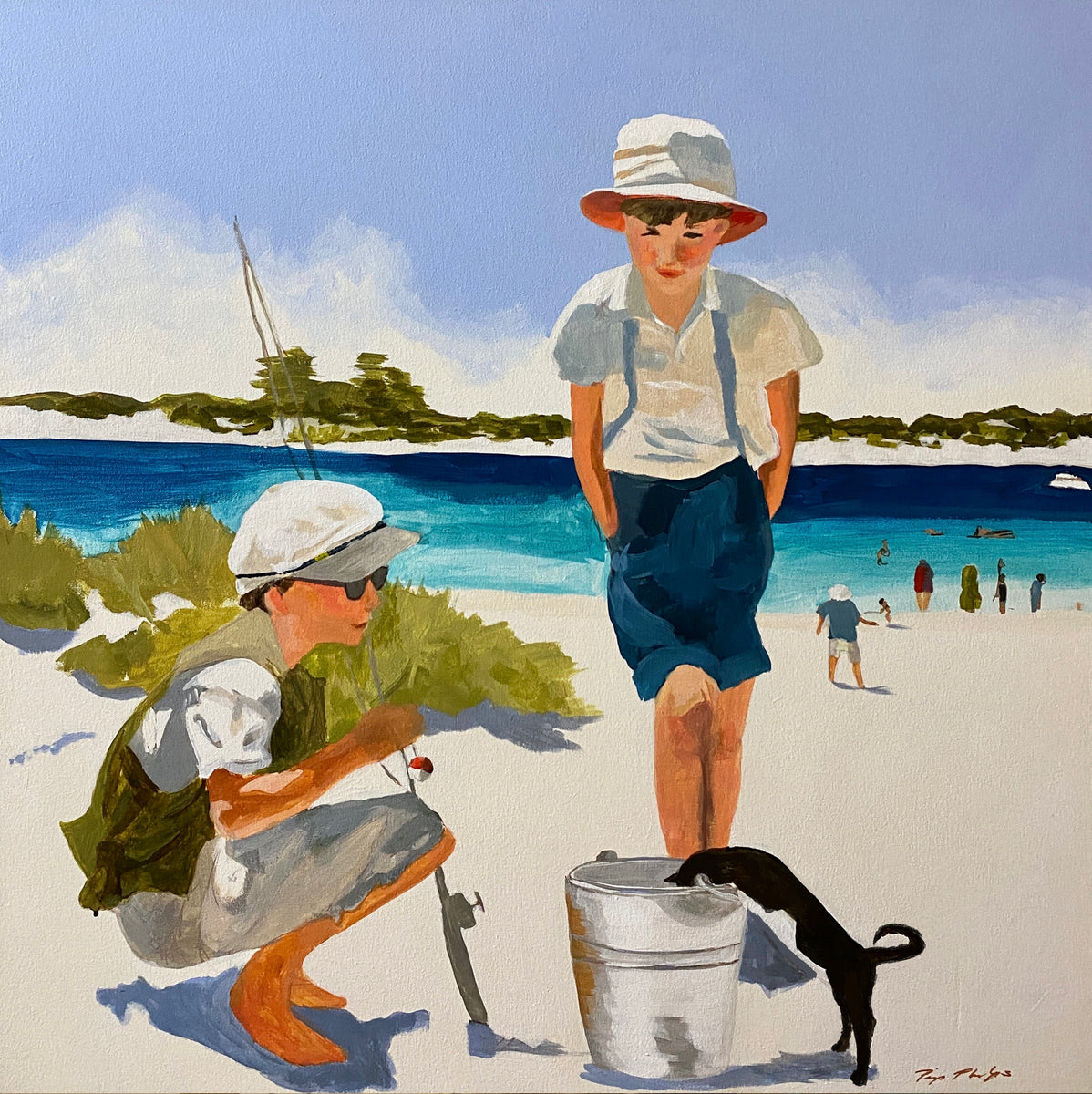 No Fish Yet - Original – Pip Phelps